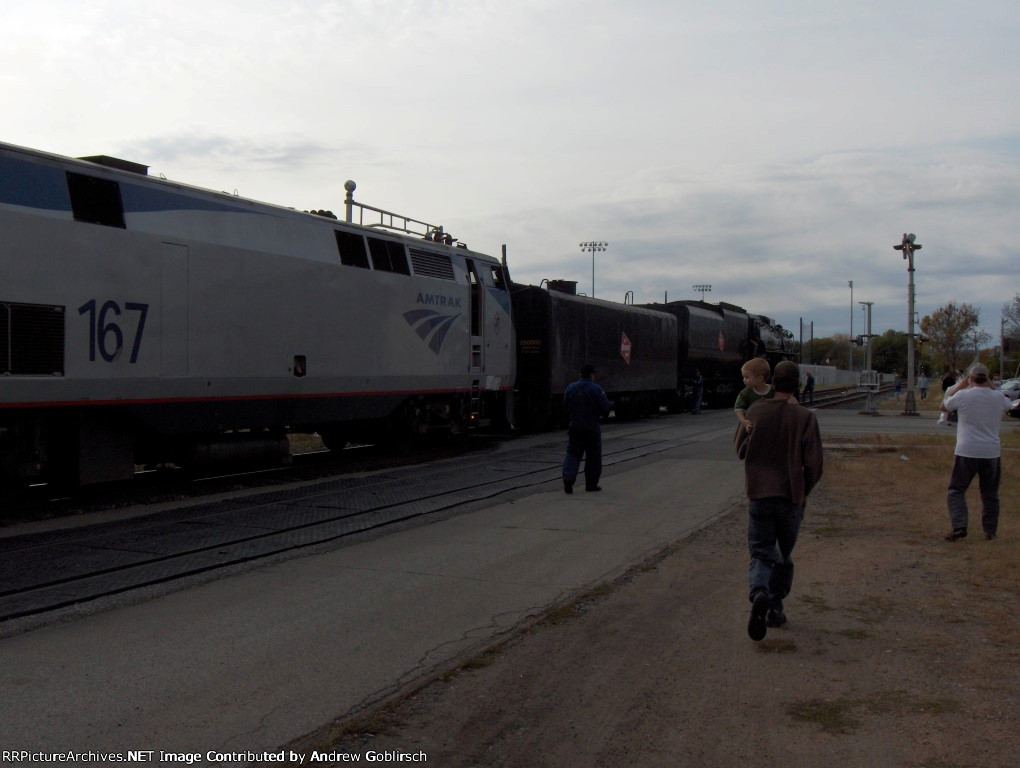 AMTK 167 and MILW 261 before maintenance